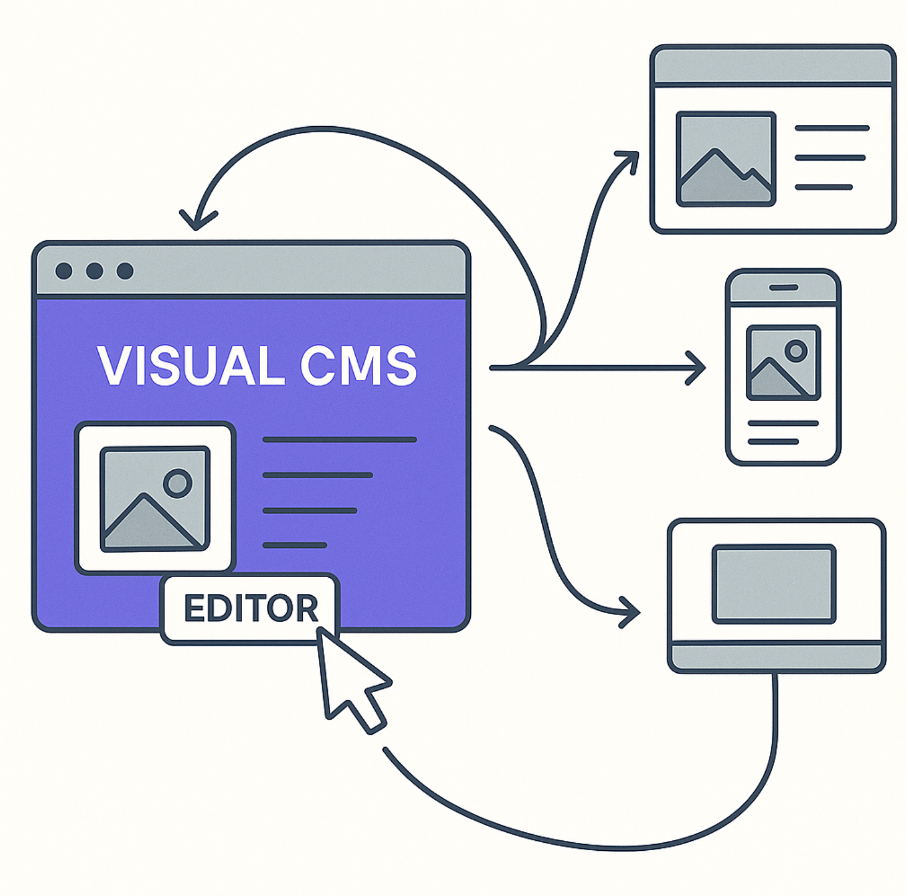 Visual CMS: Warum wir auf Live Editing setzen